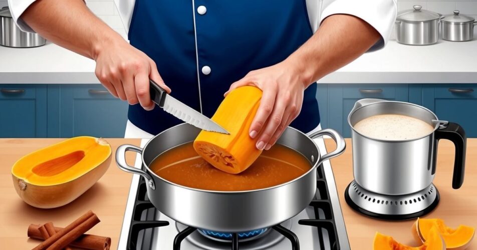 Butternut Squash Soup with Cinnamon Foam – A Seasonal Treat | FastGas