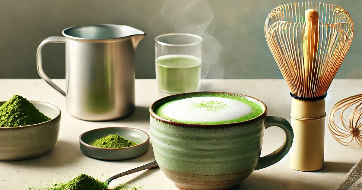 Creamy Matcha Latte Recipe – Smooth, Frothy & Energising | FastGas