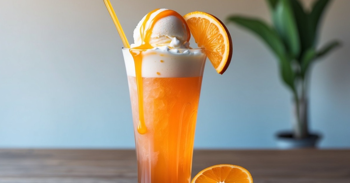 Creamy Orange Soda Float Recipe – Refreshing & Delicious | FastGas