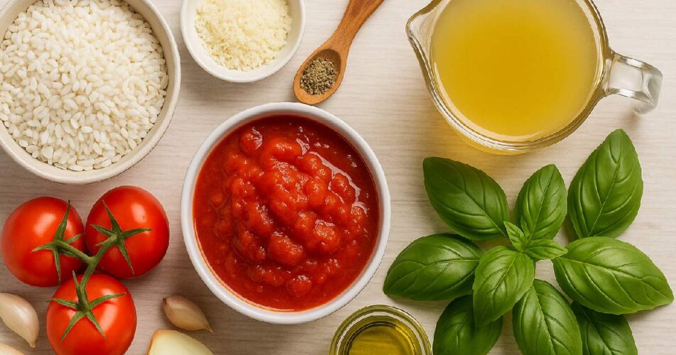 Tomato Basil Risotto Recipe – Quick & Delicious | FastGas