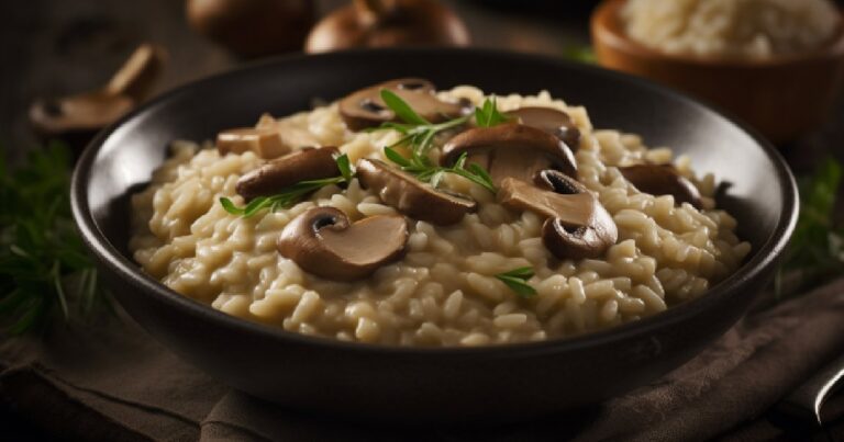 Mushroom Risotto Recipe – Creamy and Savoury | FastGas