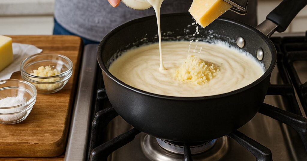 Creamy Whipped Alfredo Sauce Recipe | Fluffy, Rich & Simple | FastGas